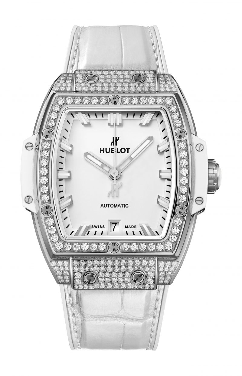 Hublot Spirit of Big Bang Titanium White Pavé – The Watch Pages