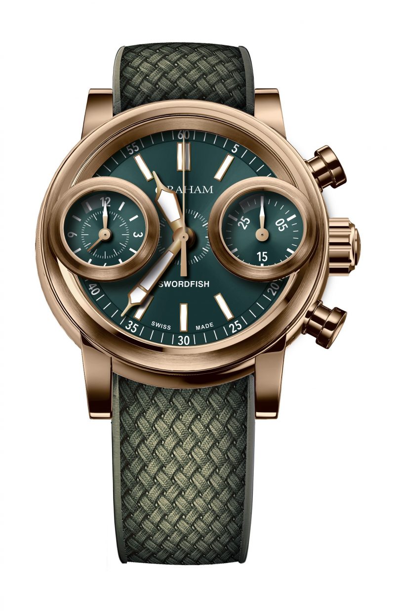 Graham Bronze Swordfish – 2SXAK.G01A – 8,950 USD – The Watch Pages