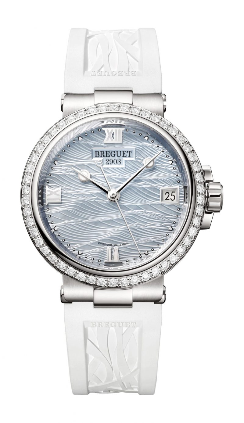 Breguet Marine Dame 9518 – 9518BB/V2/584/D000 – 37,760 USD – The Watch ...