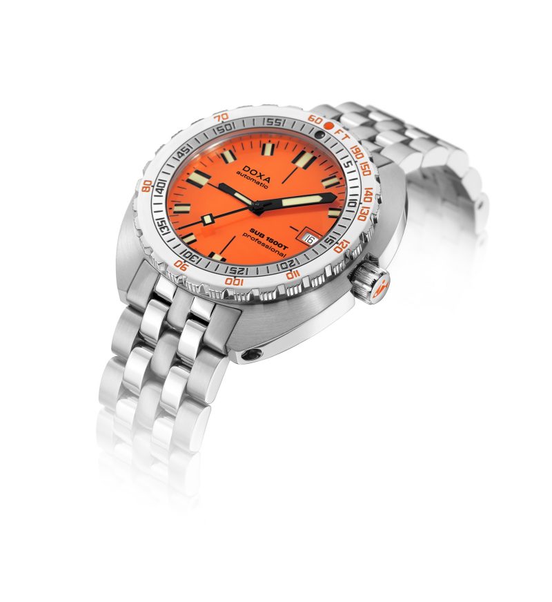 Doxa SUB 1500T Professional – 881.10.351.10 – 2,810 USD – The Watch Pages
