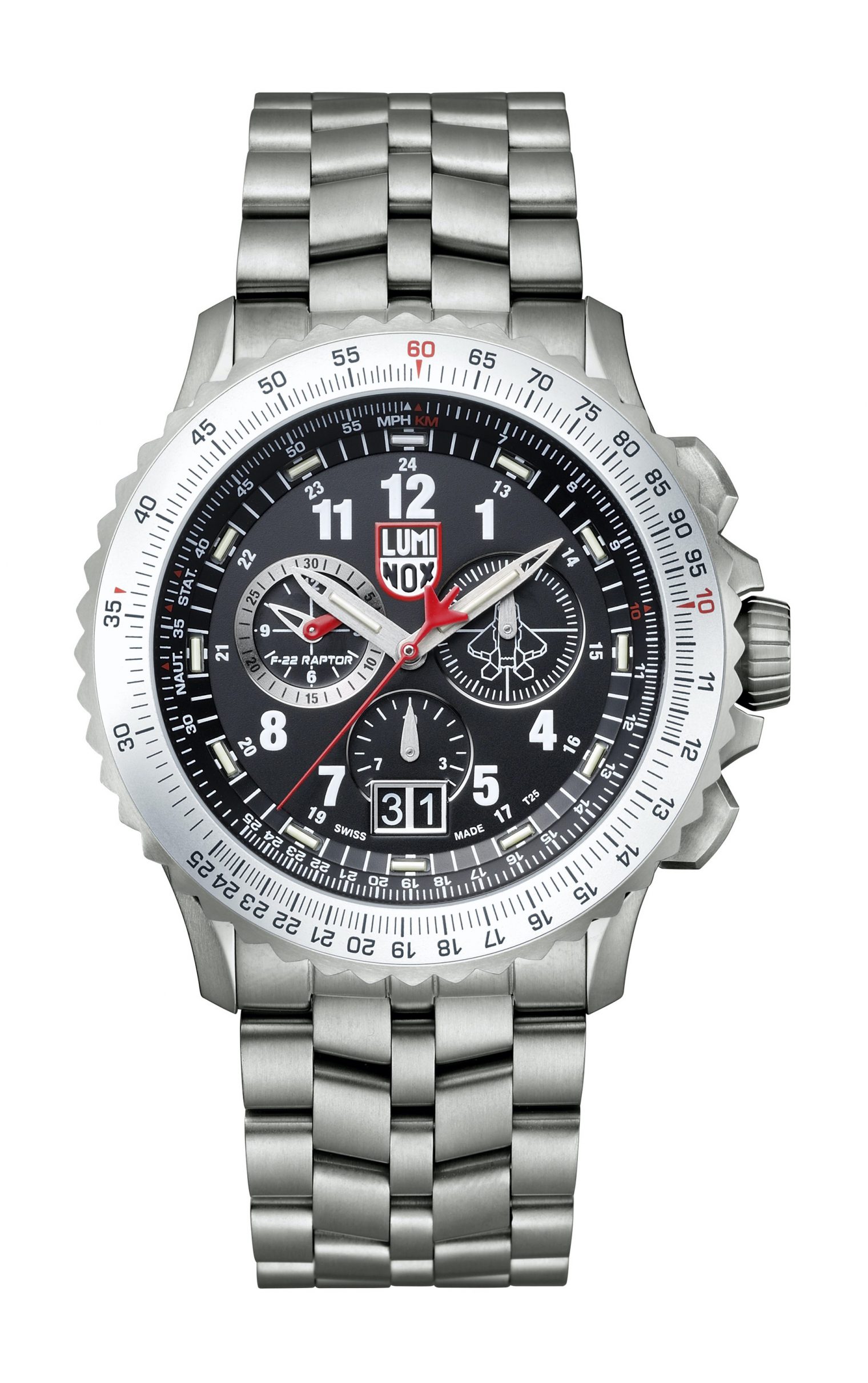 Luminox F-22 Raptor 9240 Series – XA.9241.M – 1,540 USD – The Watch Pages