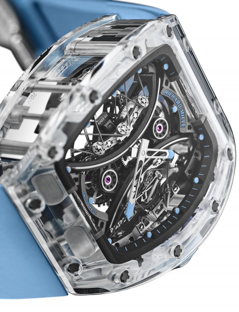 Richard Mille RM 53 02 Tourbillon Sapphire The Watch Pages