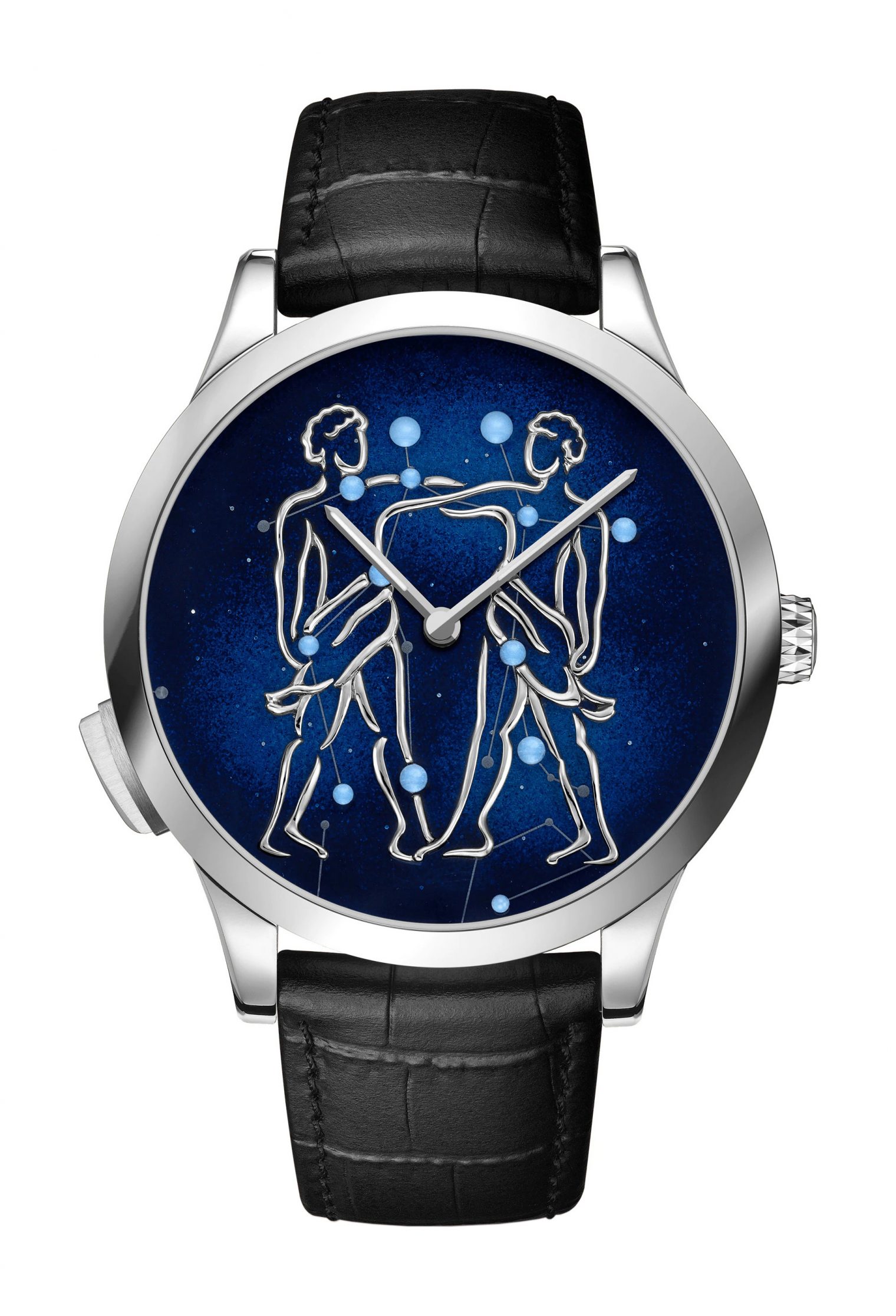 Van Cleef & Arpels Midnight Zodiac Lumineux Gemini watch – The Watch Pages