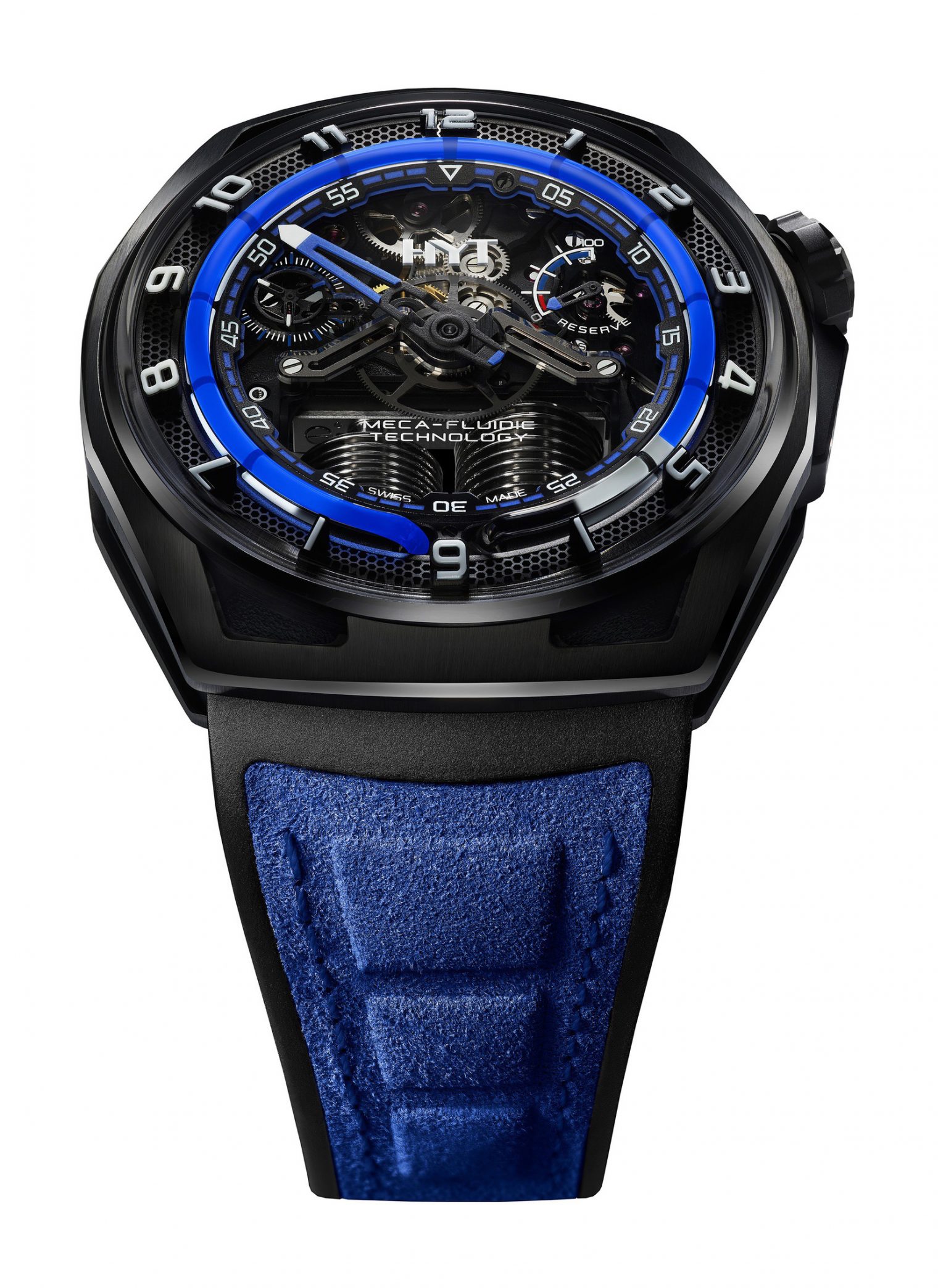 HYT Hastroid Supernova Blue – H02754-A – 76,210 USD – The Watch Pages