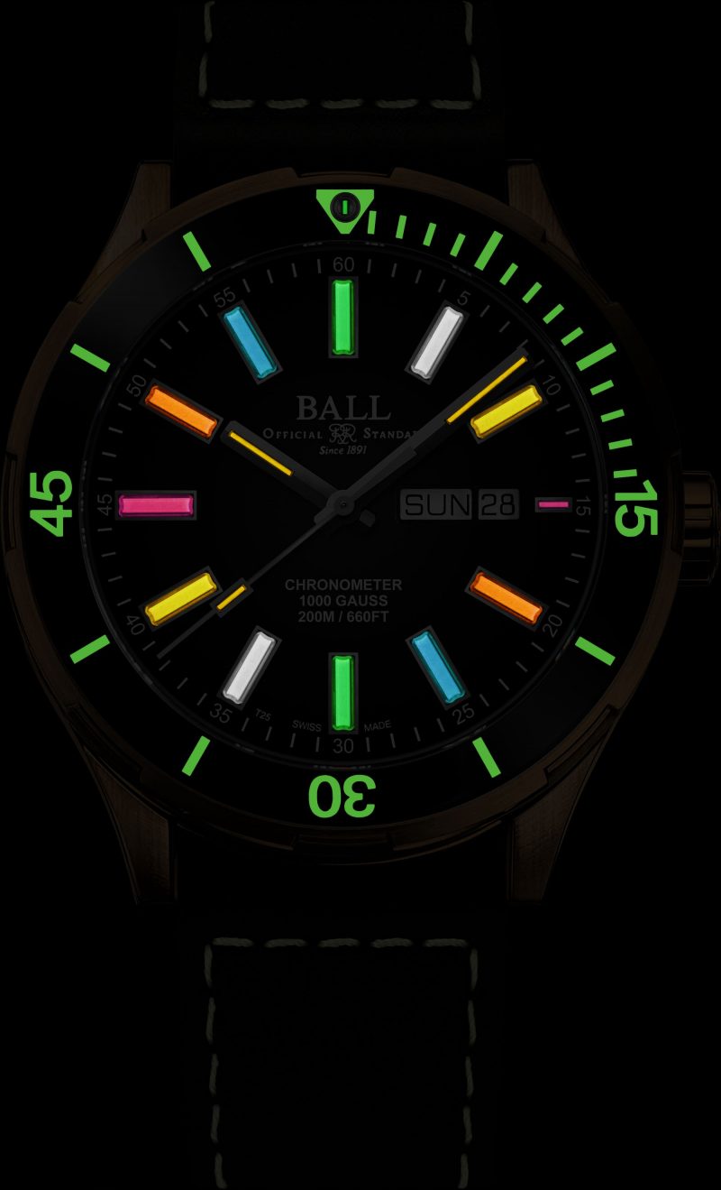 Ball Watch Roadmaster Marvelight Bronze – DM3070B-L3CJ-BKR – The Watch ...