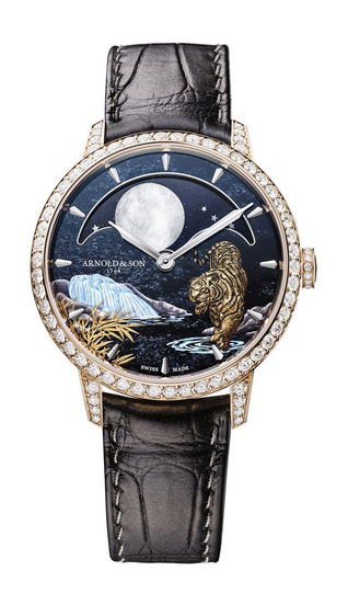 Arnold & Son Perpetual Moon 41.5 Red Gold “Year of the Snake” – The ...