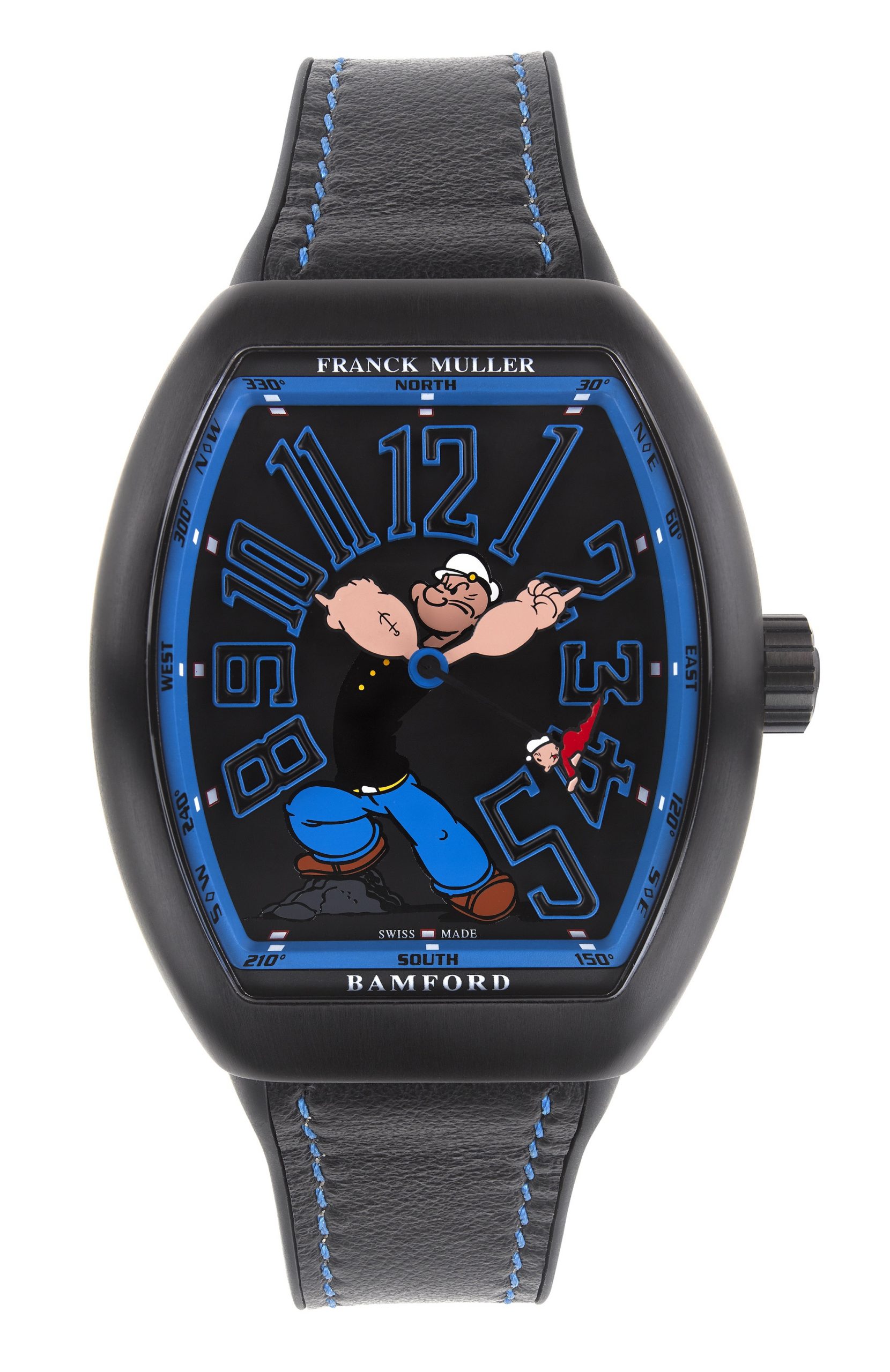 Franck Muller Teams Up with Bamford Watch Department and Popeye – The ...
