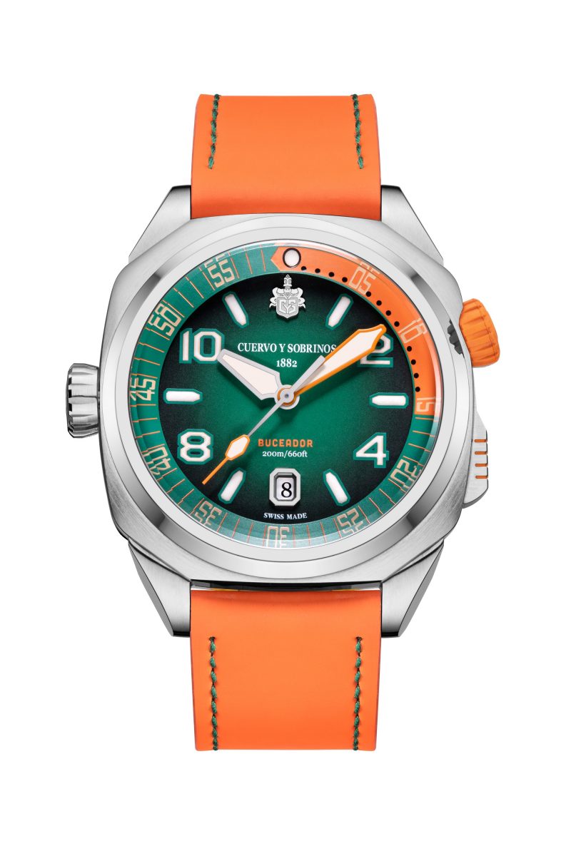 Cuervo y Sobrinos Buceador Caribe ‘Pipin’ Edition – The Watch Pages