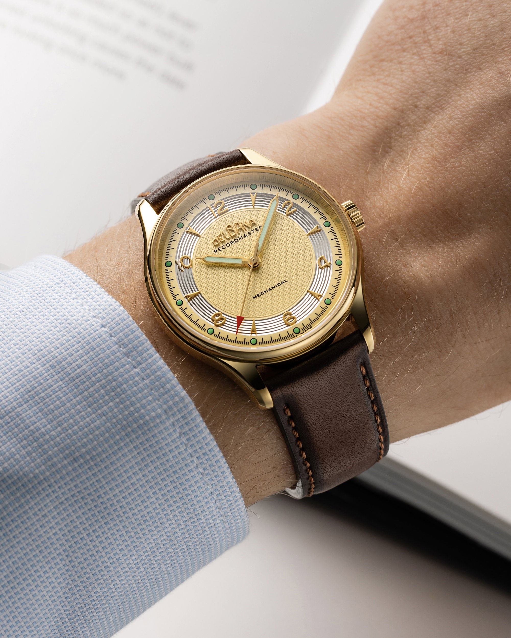 Delbana Introduces the Hand-Wound Recordmaster Mechanical – The Watch Pages