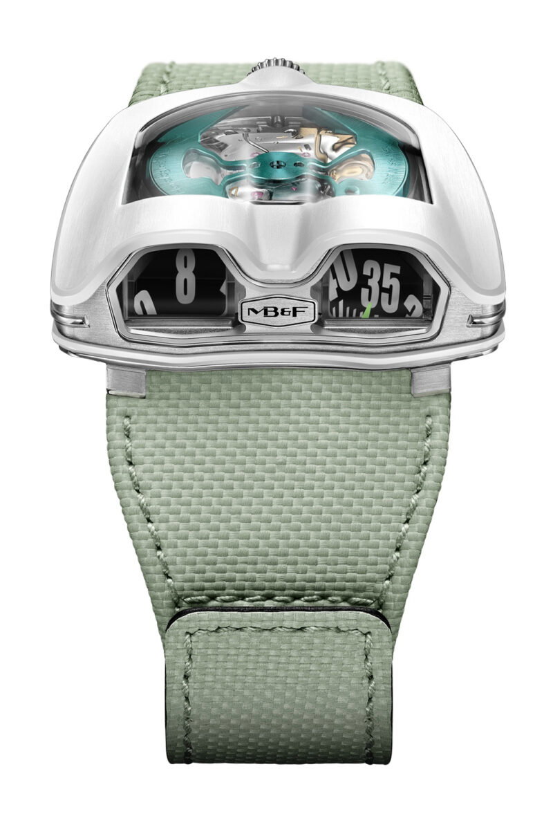 MB&F HM8 Mark 2 White Edition – 82.TL.W – 78,000 USD – The Watch Pages