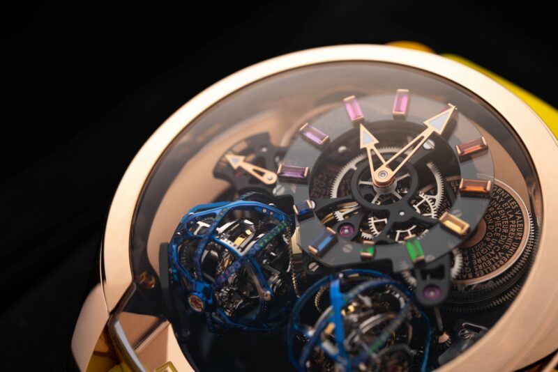 Purnell Escape II 18K Rose Gold Rainbow – The Watch Pages