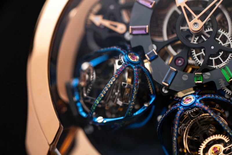 Purnell Escape II 18K Rose Gold Rainbow – The Watch Pages