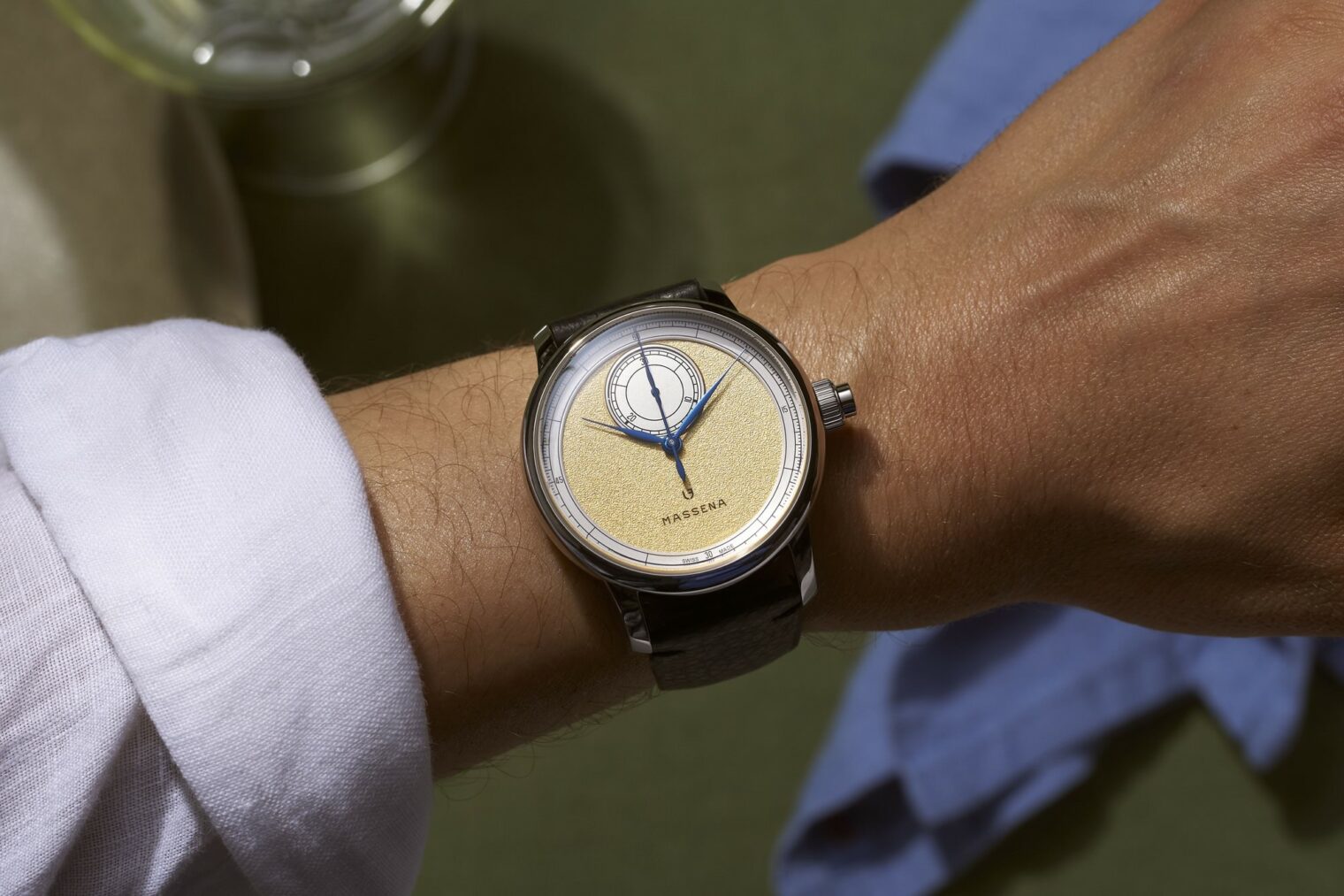 Not Just Any Chronograph: The Louis Erard x Massena LAB Monopusher ...