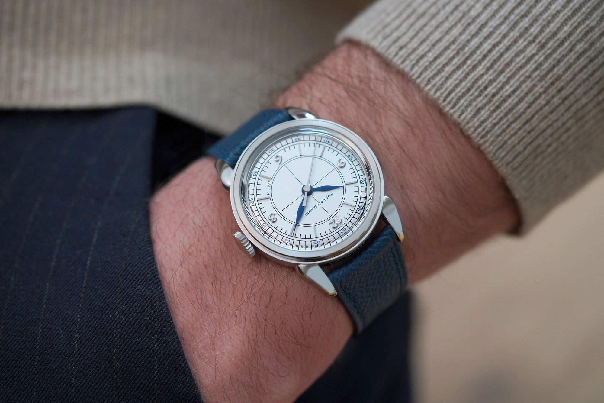 Furlan Marri White Sector - 2161-A - 1,390 USD – The Watch Pages