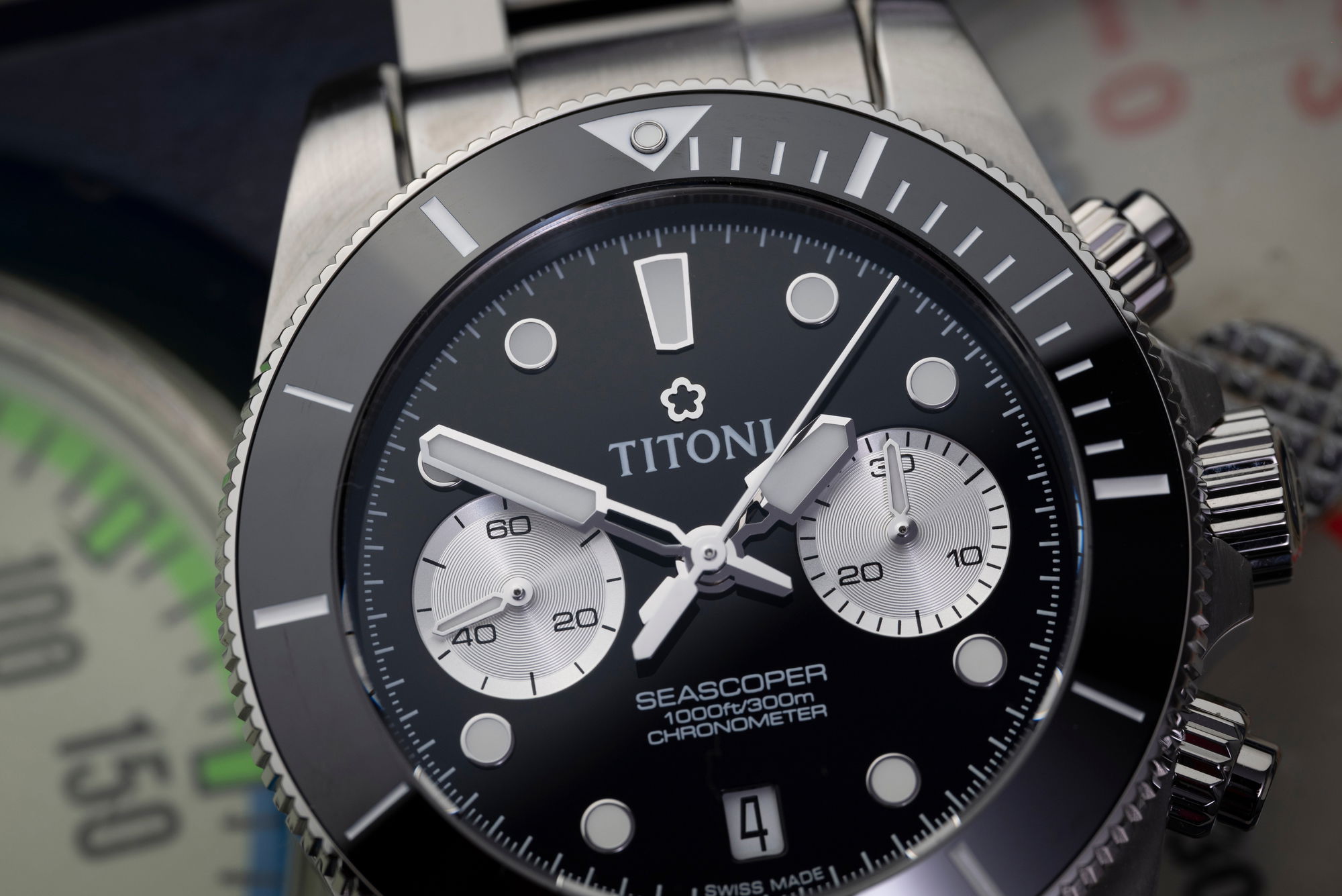 Titoni Seascoper 300 Bi-Compax Chronograph – The Watch Pages
