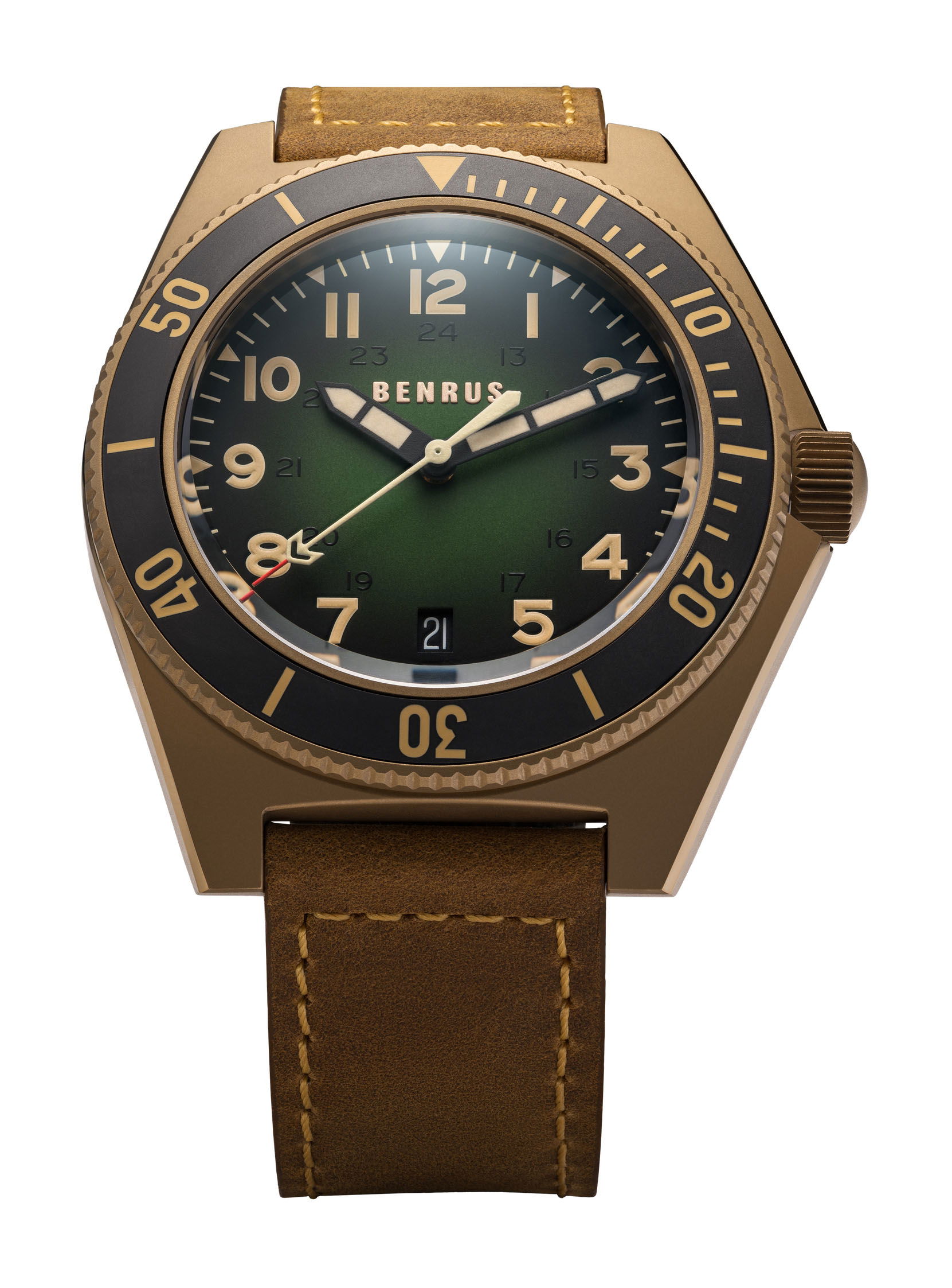 BENRUS Type 2 UJ - T2CI-BR-G-415-01 - 2,360 USD – The Watch Pages