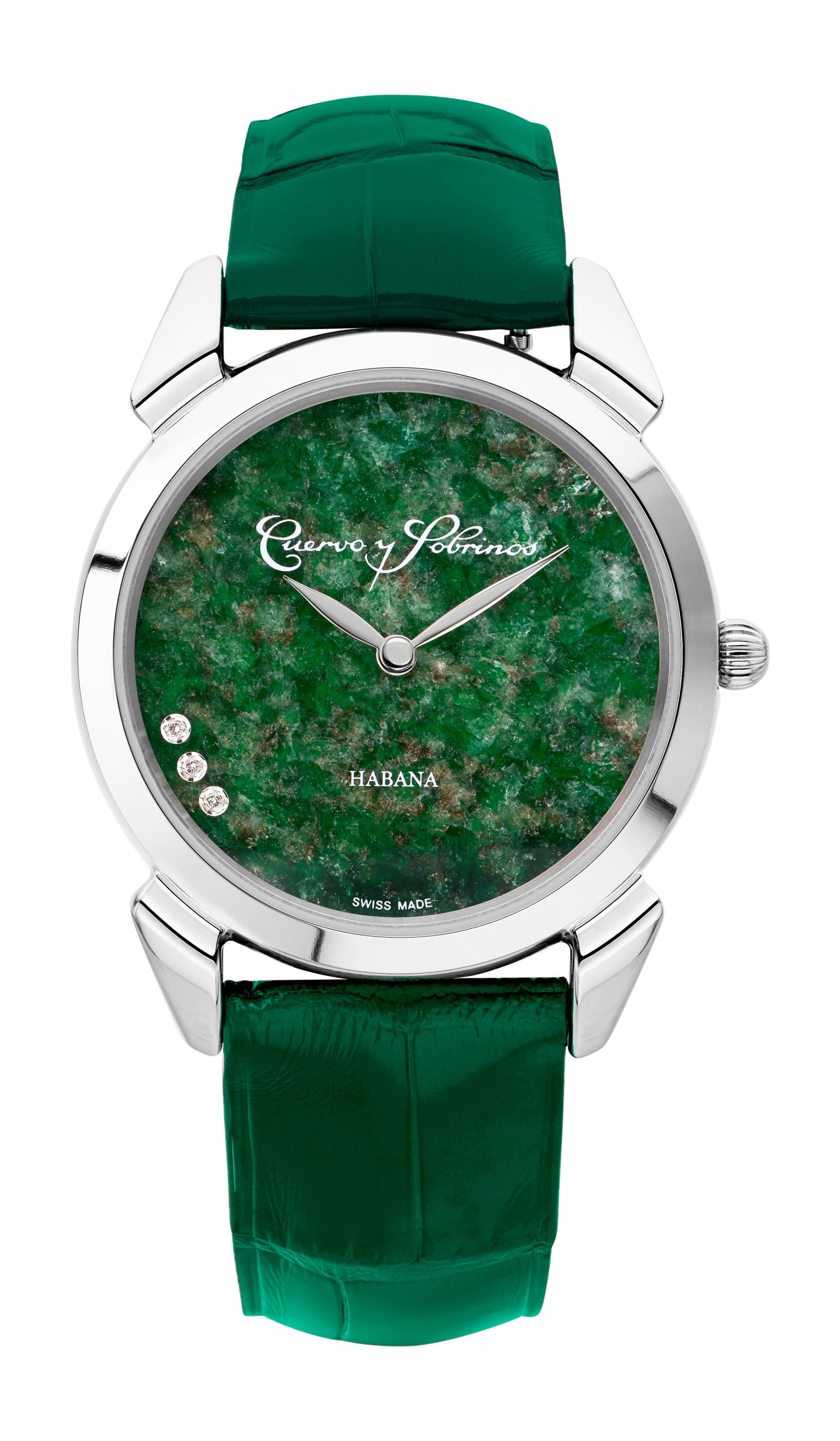 Cuervo y Sobrinos Historiador Primera Dama Green Turquoise – The Watch ...