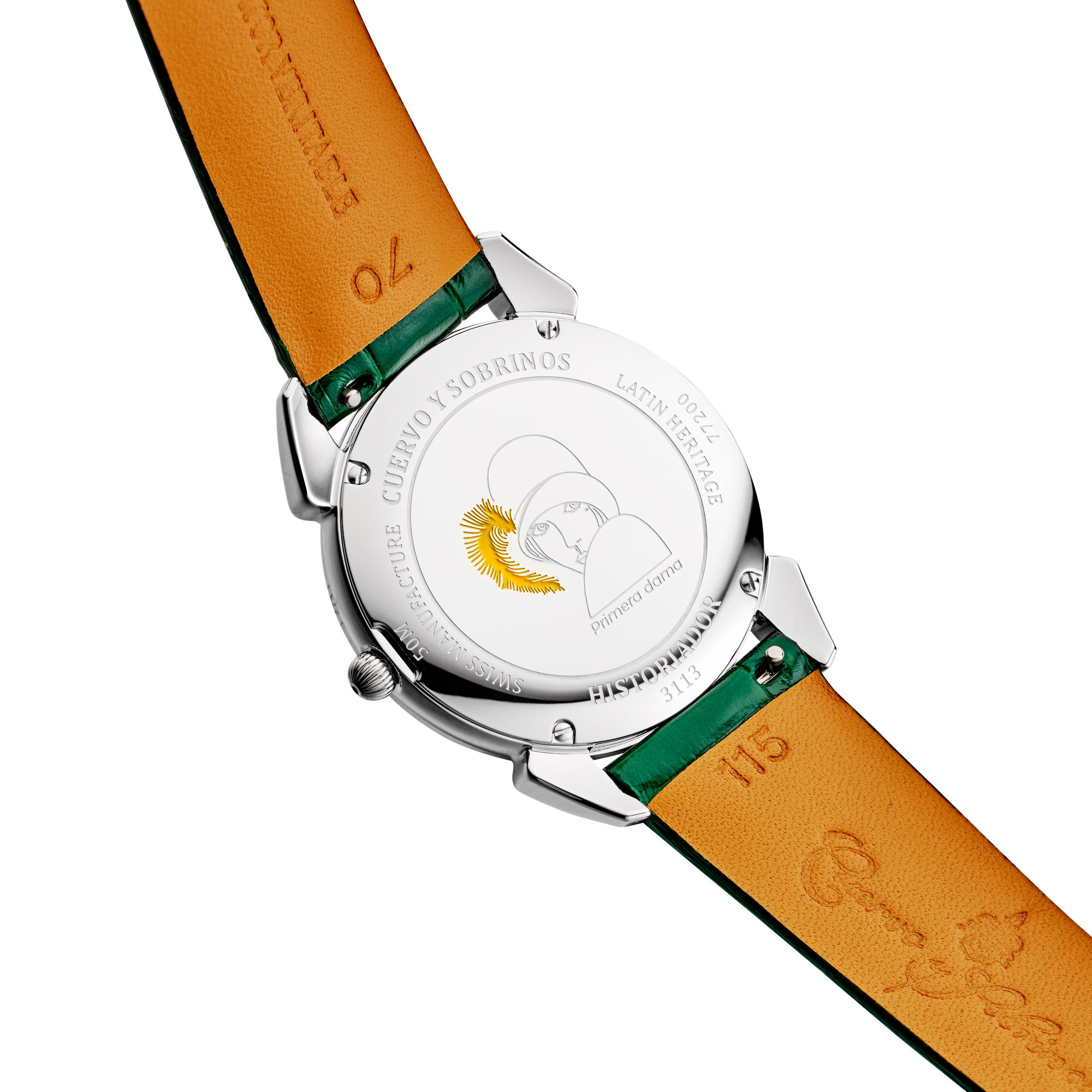 Cuervo y Sobrinos Historiador Primera Dama Green Turquoise – The Watch ...