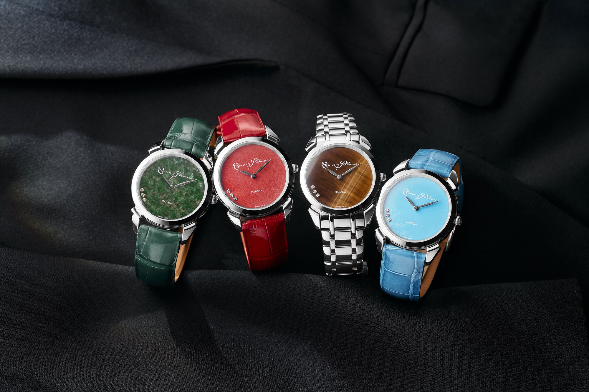 Cuervo y Sobrinos Historiador Primera Dama Green Turquoise – The Watch ...