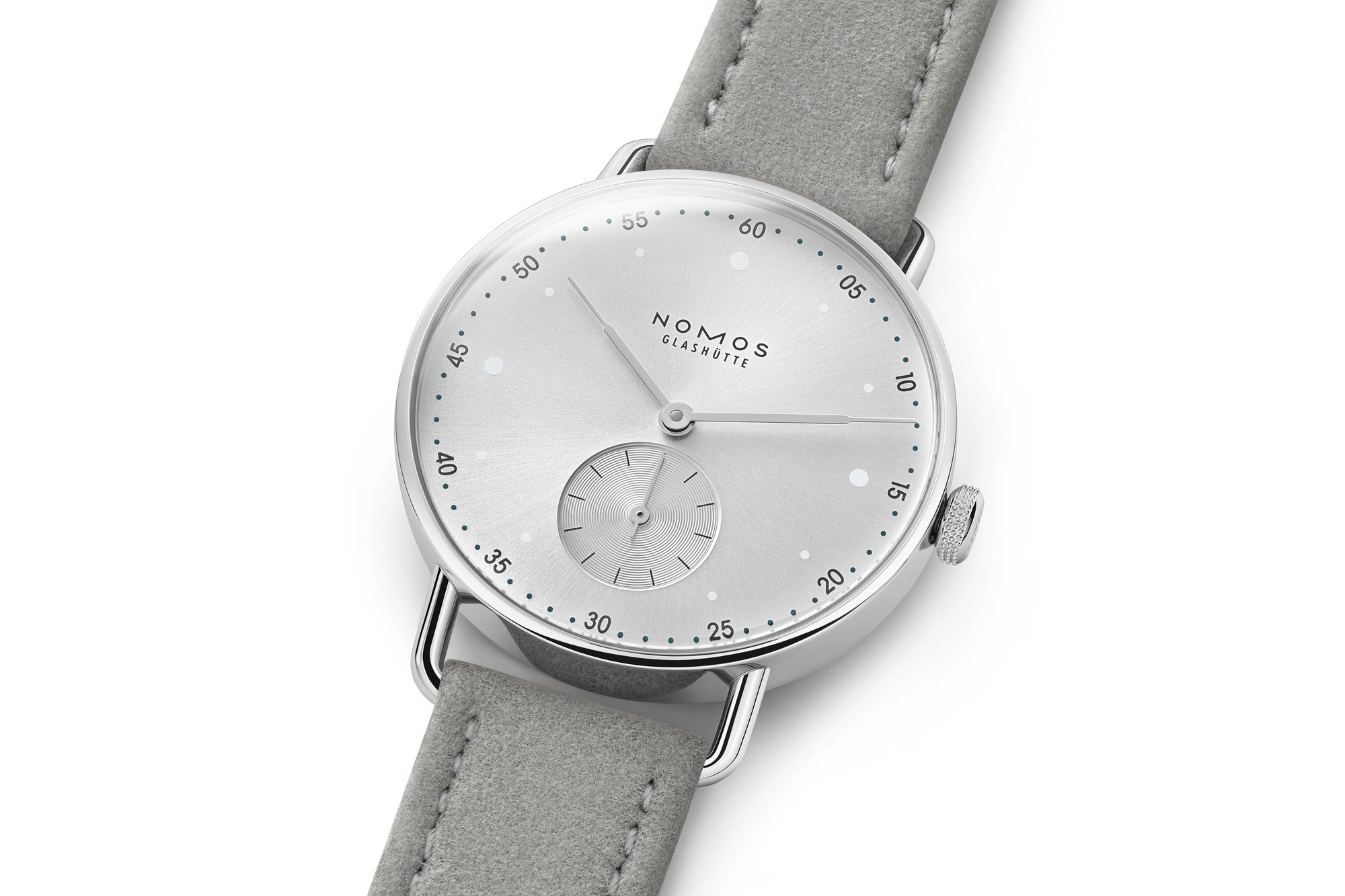 Nomos Glashütte Metro 33 all silver - 1122.SB - 2,560 USD – The Watch Pages