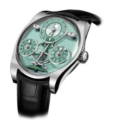 Emmanuel Bouchet Complication One Aleph White Gold Blue – The Watch Pages