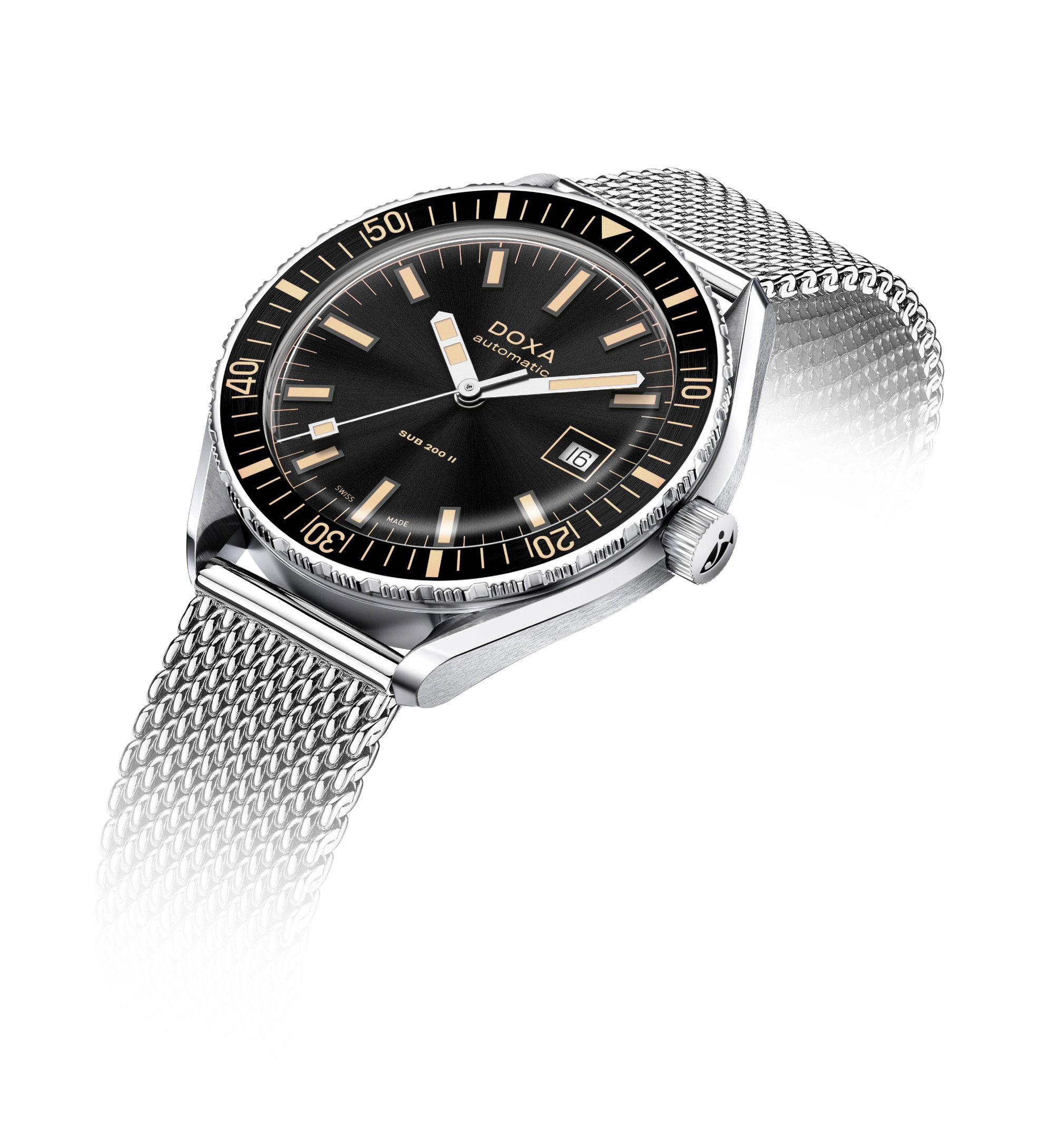 Doxa SUB 200 II Sharkhunter - 795.10.101.10 - 1,840 USD – The Watch Pages