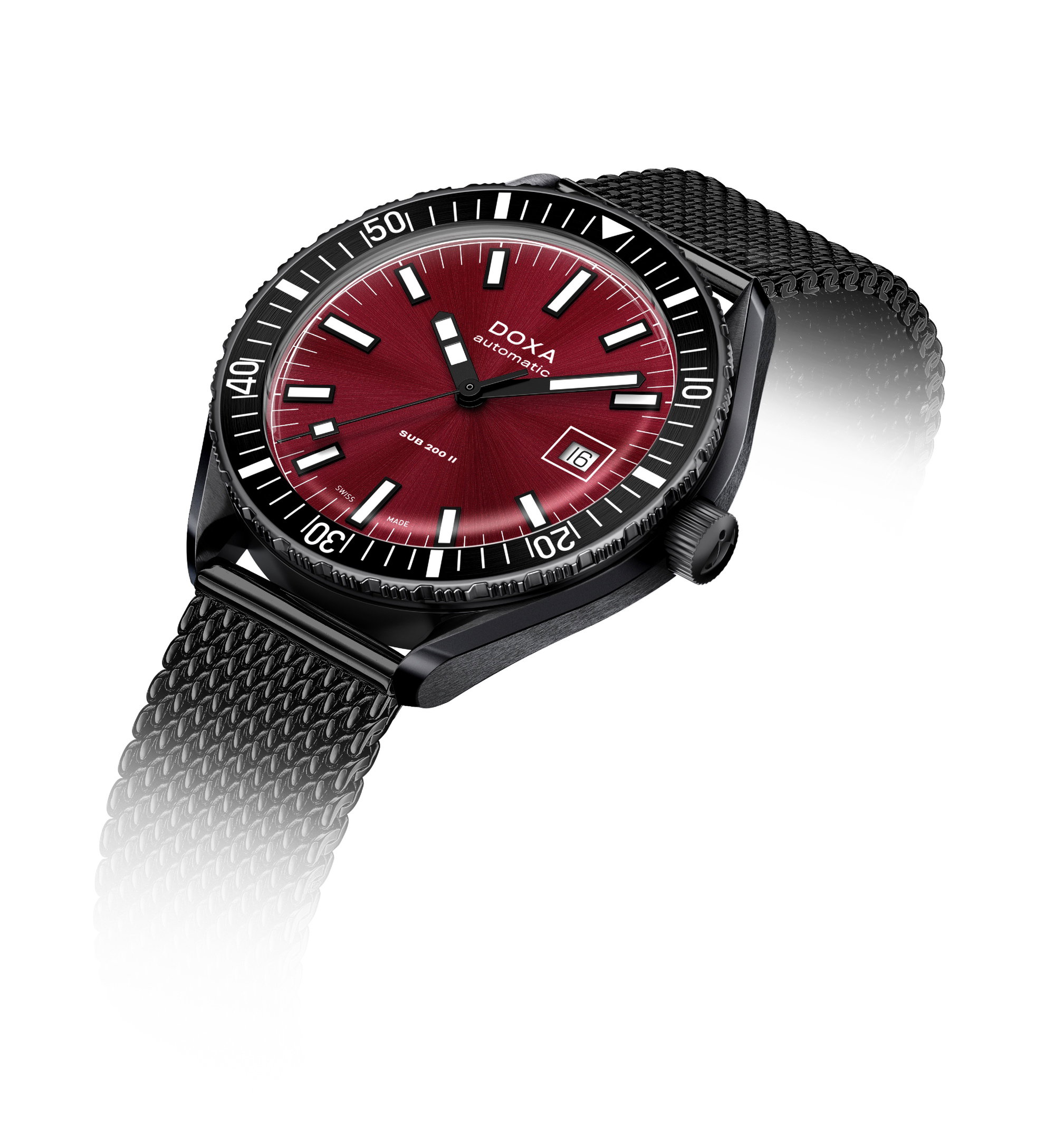 Doxa SUB 200 II Red Coral - 795.70.161.15 - 1,850 USD – The Watch Pages