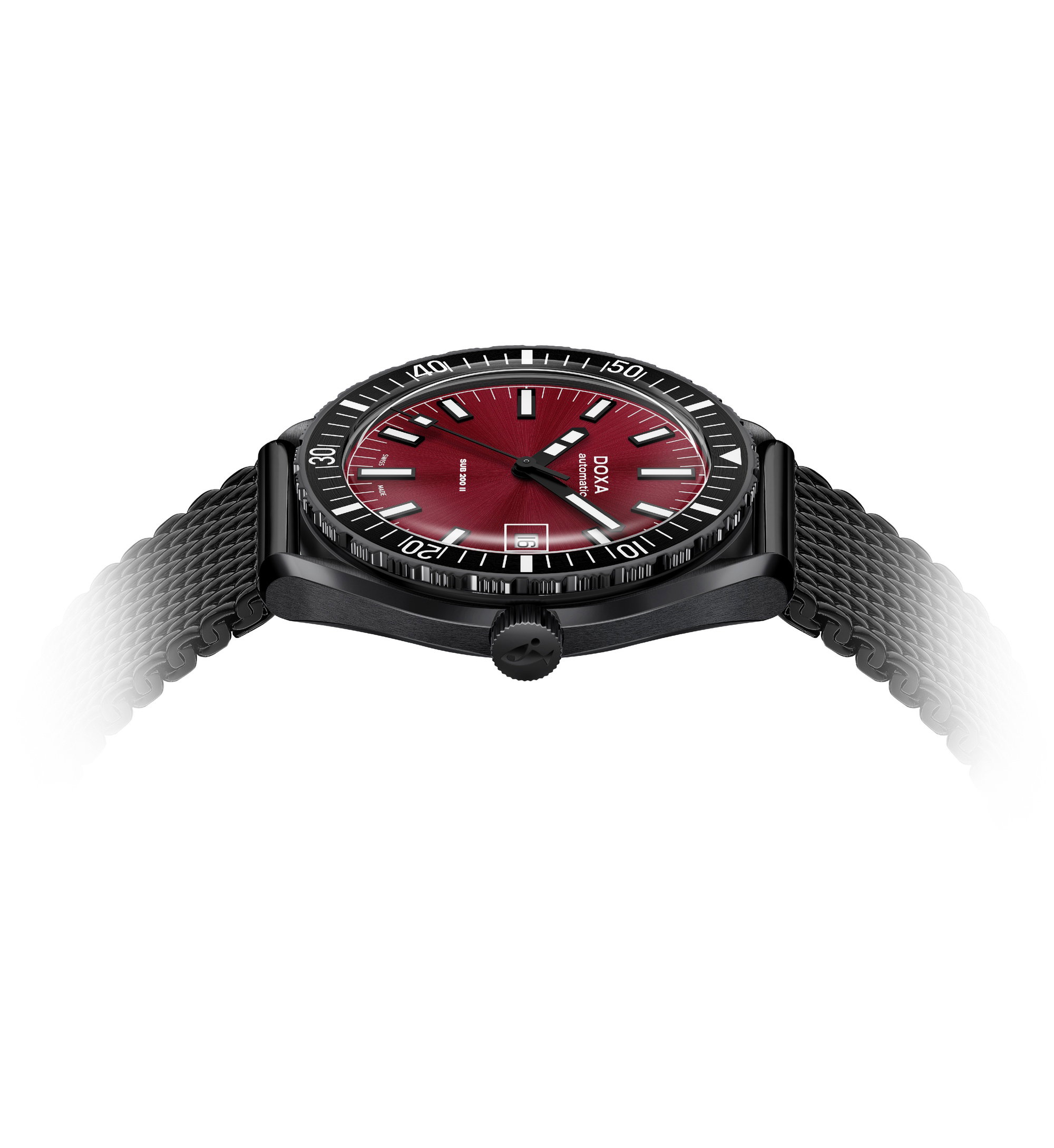 Doxa SUB 200 II Red Coral - 795.70.161.15 - 1,850 USD – The Watch Pages