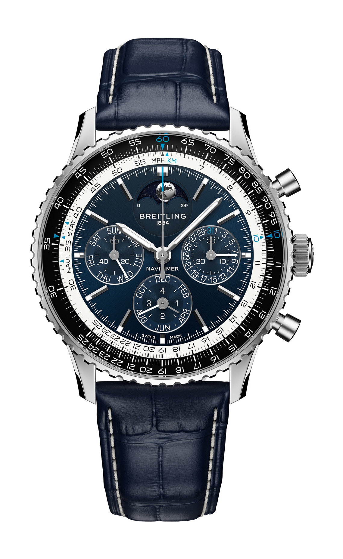 Breitling Navitimer B19 Chronograph 43 Perpetual Calendar – The Watch Pages
