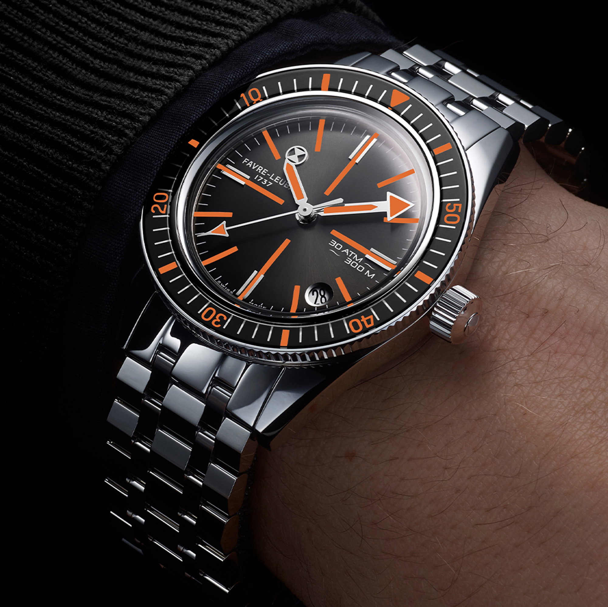 Favre Leuba Deep Raider Revival Orange – The Watch Pages